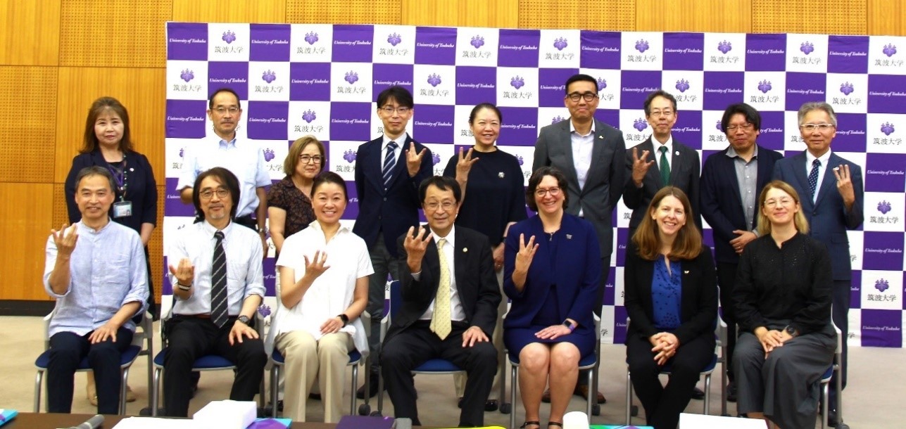 University of Tsukuba Holds Cross-Pacific Meeting for Japan-U.S ...